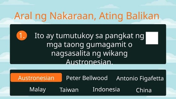 ANG AUSTRONESIAN AT TEORYANG MAINLAND ORIGIN HYPOTHESIS.pptx