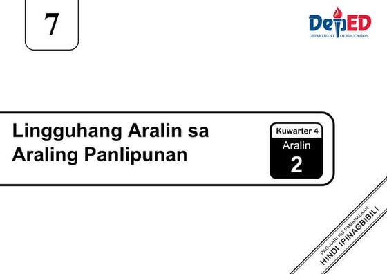 Q4_LE_AP 7_Lesson 2_Week 2.pdf araling panlipunan | PDF