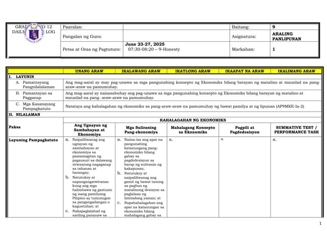 AP 9 LESSON PLAN | DOCX