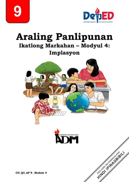 Banghay aralin sa araling panlipunan 9 | PDF