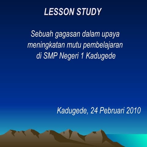 Lesson Study | PPT