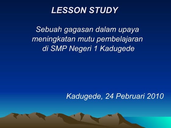 Cara Melakukan Lesson Study di Kelas .pdf