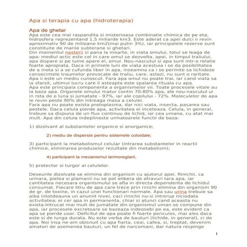 Apa si-terapia-cu-apa | PDF