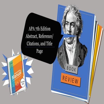 APA 7th Edition Abstract and Title pages | PPT