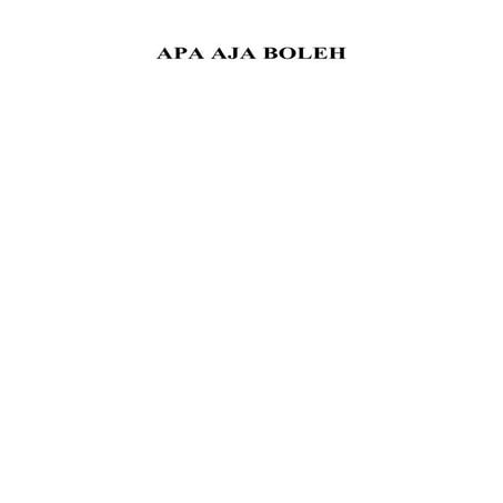 Apa aja boleh | DOCX
