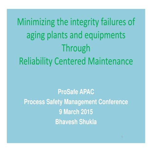 Asset Integrity for Aging Plants and failures.pdf
