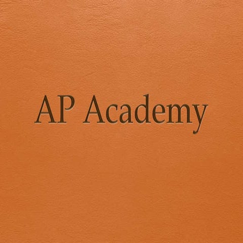 AP Academy | PPTX