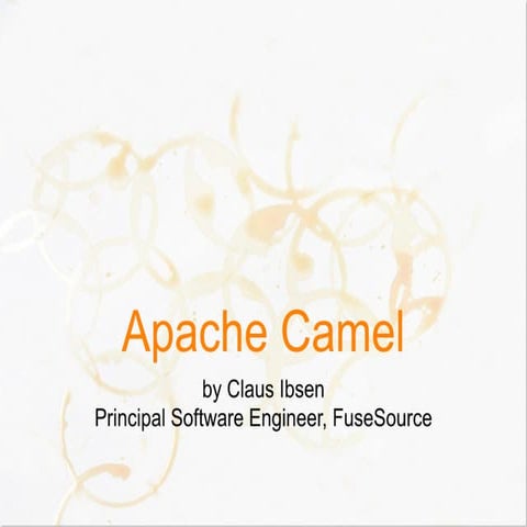 Apache Camel Devoxx 2010 | PDF