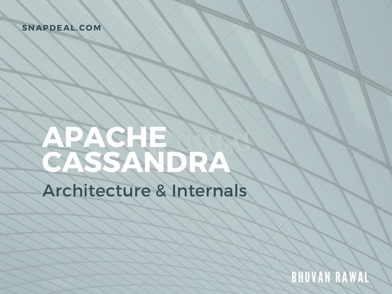 Apache Cassandra Architecture Internals 1249