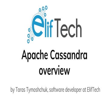 Cassandra Architecture Ftw