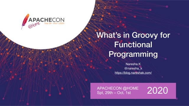 Whats In Groovy For Functional Programming Ppt