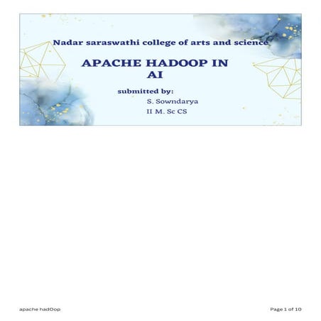 apache hadOop.pdf