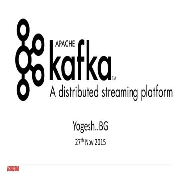 Apache kafka | PPT
