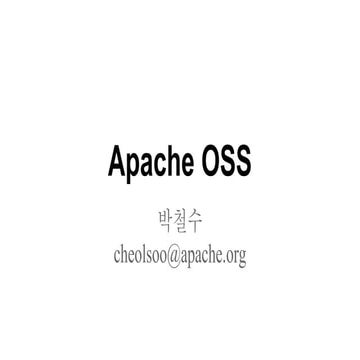 Apache open source (bay area k group) | PDF | Programming Languages | Computing