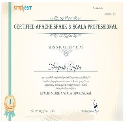 Apache spark and scala | PPT