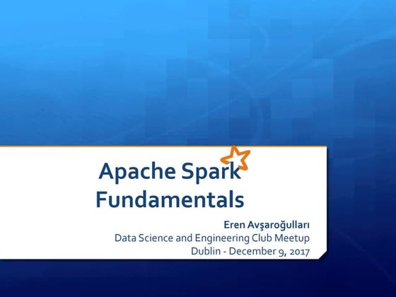 Apache spark | PPT