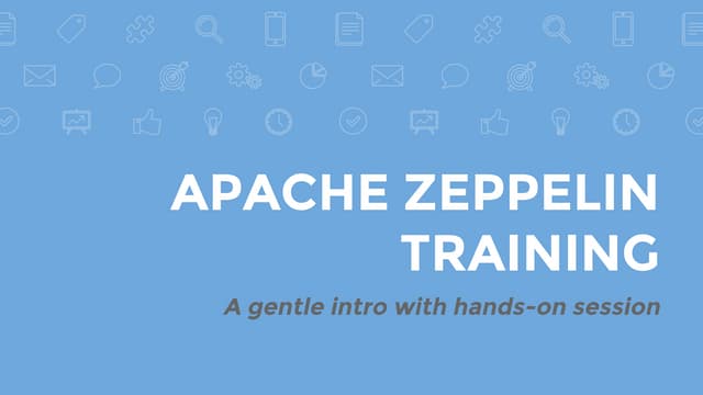 A Gentle Intro Of Apache Zeppelin Ppt 1949