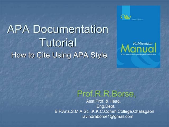 MLA in text citations | PPTX