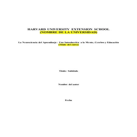 Plantilla de APA 7ma. edición en español | DOCX