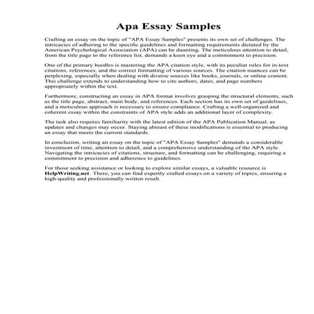 Apa Essay Samples.pdf