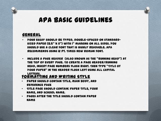 A practical guide to APA style | PPTX