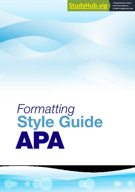 A Step By Step Guide To Formatting Papers In Apa Style Eroppa