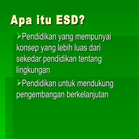 Apa itu esd | PPT