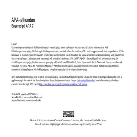 APA Lathund-2.pdf | Education