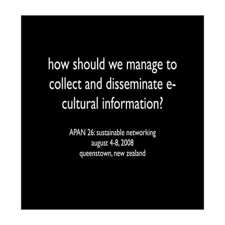 Apan Presentation | PDF | Technology & Computing