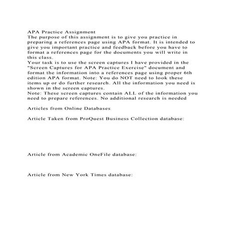 APA Practice AssignmentThe purpose of this assignment is to give.docx