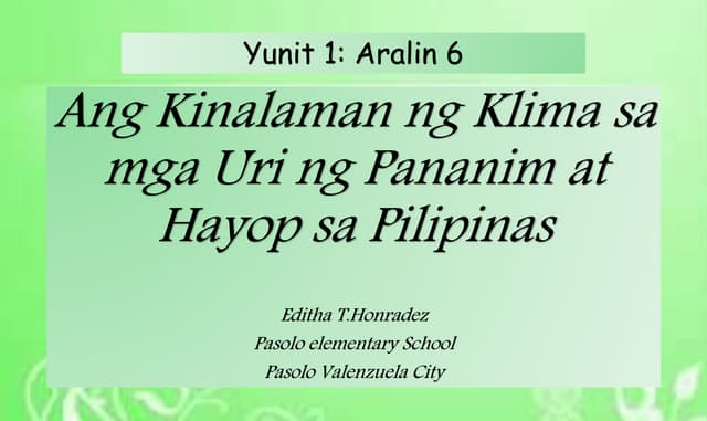 Pagbibigay kahulugan sa pictograph batay sa larawan | PPTX