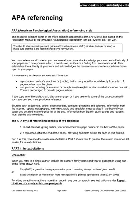 Lesson 12 citing related literature using standard styles | PPT