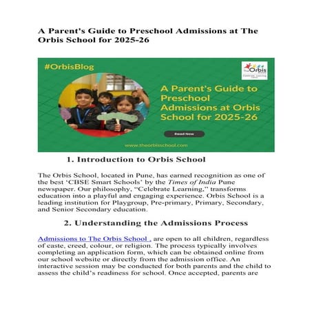 A Parent's Guide to Preschool Admissions at The Orbis School for 2025-26.pdf