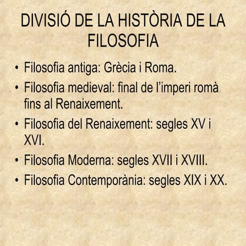 Aparicio Fil I Primers Filosofs | PPT