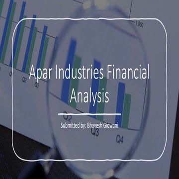 Apar industries Financial Analysis | PPTX