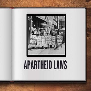 Apartheid laws | PPTX