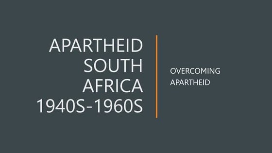 Resistance and repression in the 1950s | PPTX | Civic affairs | Politics