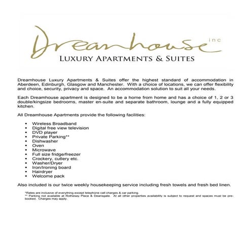 Apartment Description All | PDF