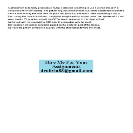 A patient with secondary progressive multiple sclerosis is l.pdf