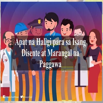 Ang manggagawang pilipino | PPTX