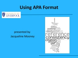QuickSheet APA 6th Ed - The Basic Mechanics | PDF