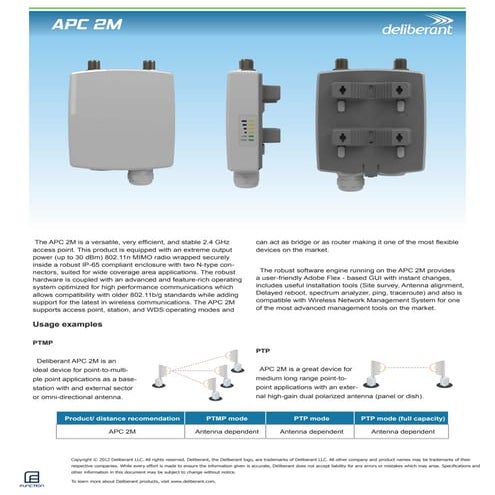 Deliberant - Apc 2 m | PDF