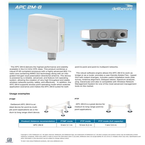 Deliberant - APC 2M-8 | PDF