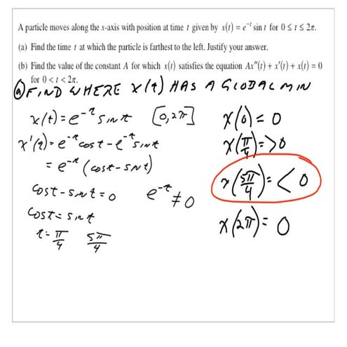 AP Calculus Slides May 16, 2007 | PPT