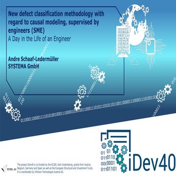 New defect classification methodology with regard to causal modeling ...