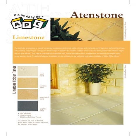 Apc atenstone limestone | PDF