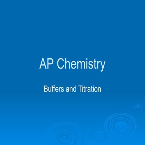 AP Chemistry Buffers and Titration (not done).pptx