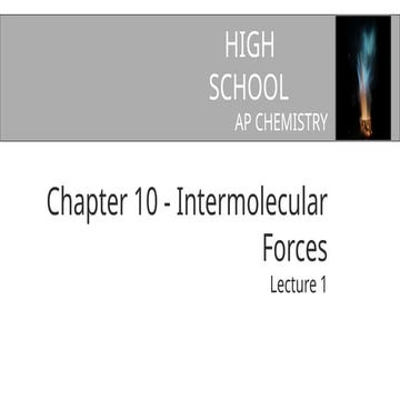AP Chemistry Unit 10 Lecture #1 - Intermolecular Forces - SS.pptx