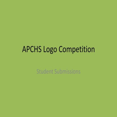 Apchs logo competition | PPT