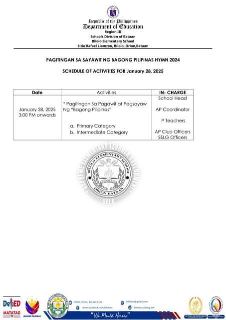 Activity Design | PDF